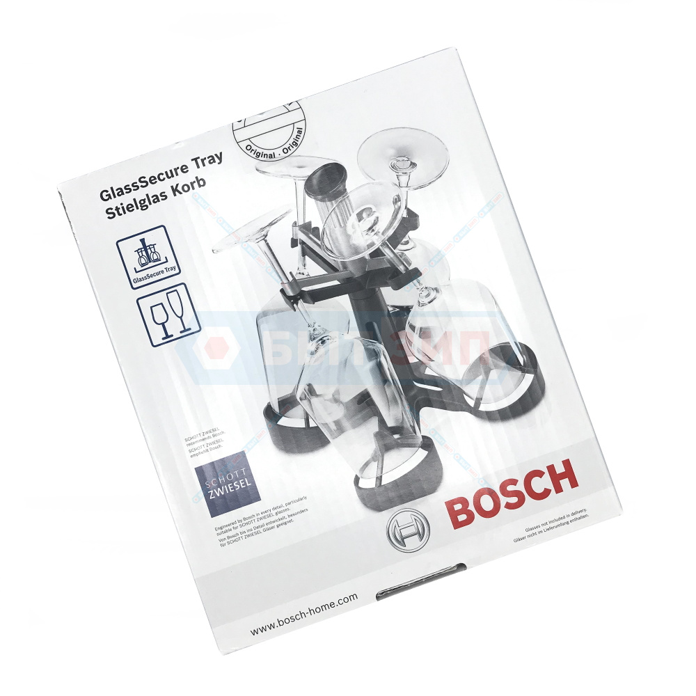 Корзина для 4-х высоких бокалов на ножке Bosch 00791039 держатель SMZ5300